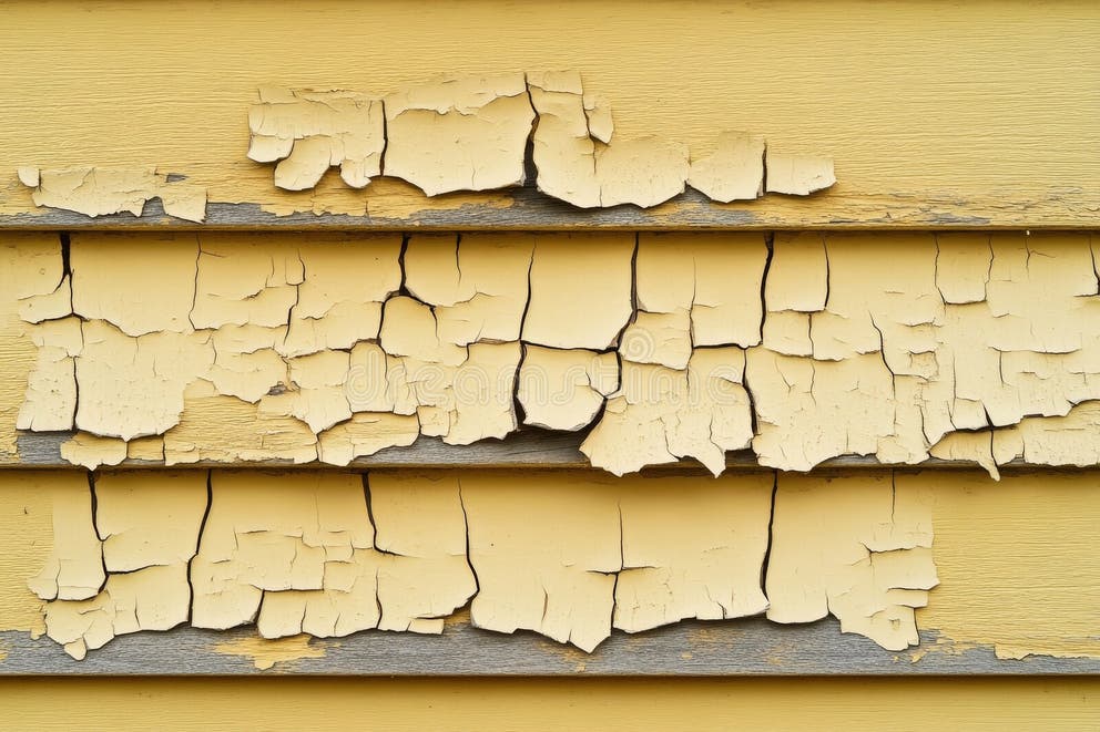 A Quaint, Weathered White Lime-washed Plaster Stone Wall with a ...