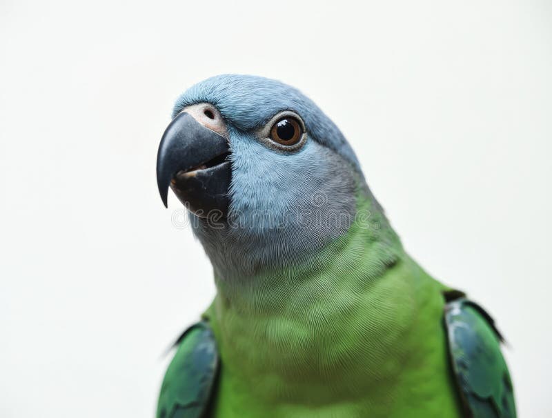 Quaker Parrot (Monk Parakeet) â€“ Greyish-Blue Feathers and Bright ...