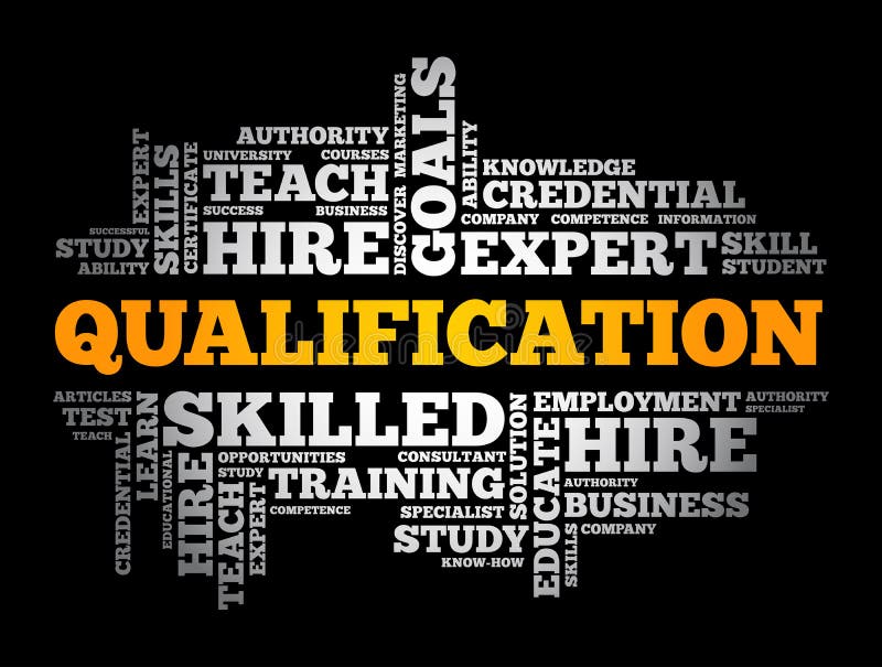 Business Qualification Pass Concept Stock Vector - Illustration of ...