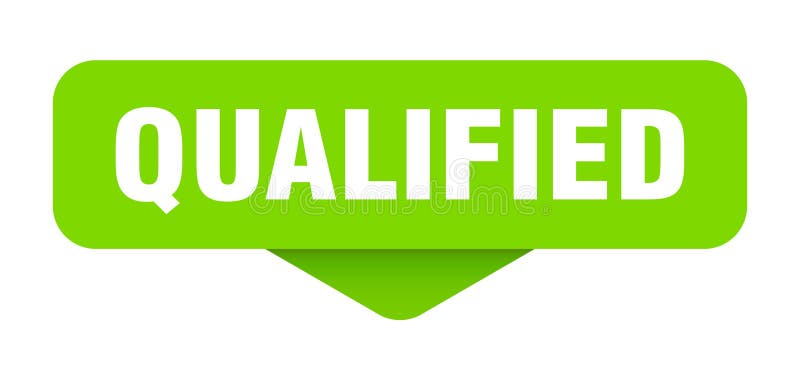 Qualified Green Tick Rubber Stamp Stock Vector - Illustration of ...