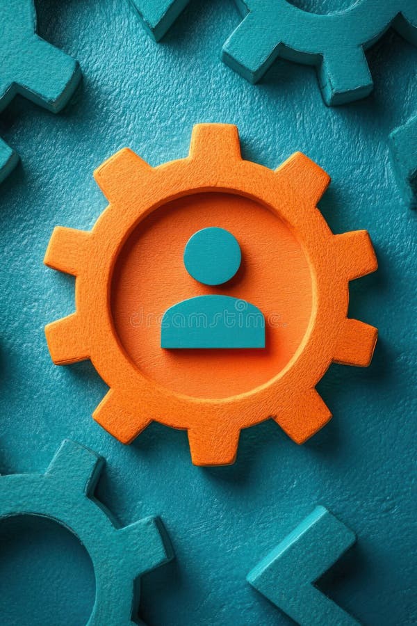 Quality Assurance Icon, a Bright Gear Featuring a Person Icon and a ...