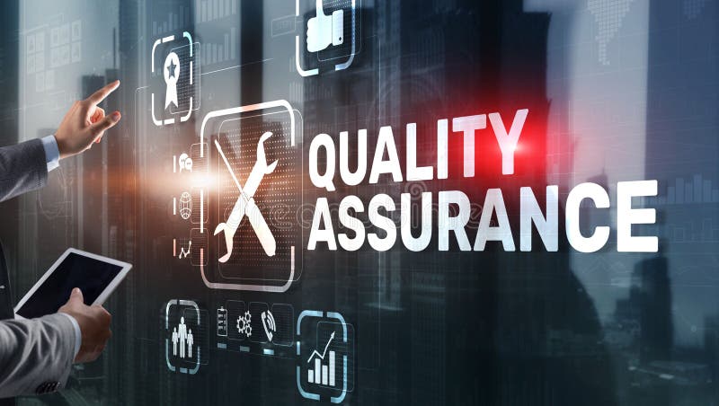 Quality Assurance ISO DIN Service Guarantee Standard Retail Concept ...