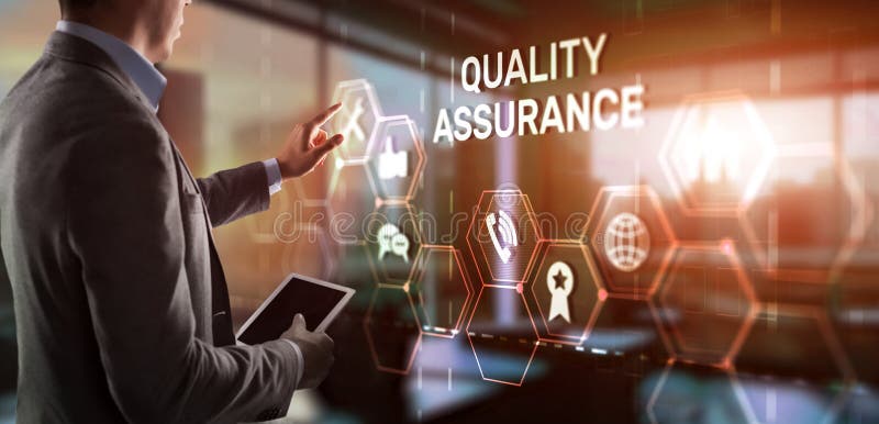 Quality Assurance ISO DIN Service Guarantee Standard Retail Concept ...