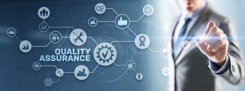 Quality Assurance Service Guarantee. Quality Control Stock Photo ...