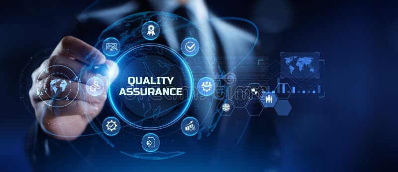 Quality Assurance Standard Control Certification Technology Concept ...