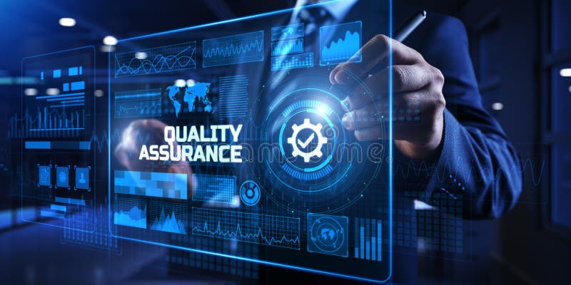 Quality Assurance Standard Control Certification Technology Concept ...