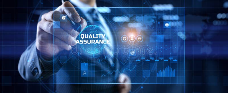 Quality Assurance Standard Control Certification Technology Concept ...