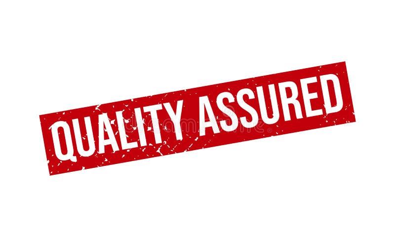 Quality Assured Rubber Stamp. Quality Assured Grunge Stamp Seal Vector ...