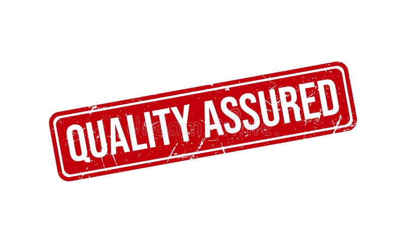 Quality Assured Rubber Stamp. Quality Assured Grunge Stamp Seal Vector ...