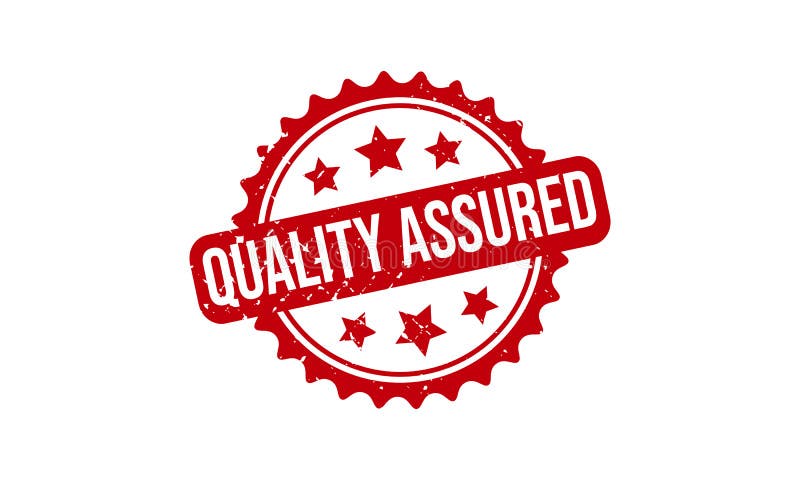 Quality Assured Rubber Stamp. Quality Assured Grunge Stamp Seal Vector ...