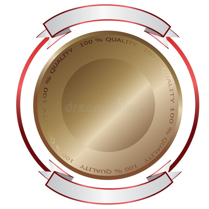 Quality badge stock vector. Illustration of quality, decoration - 21908507