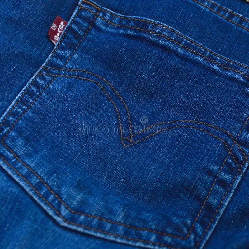 Levi Strauss 501 Label, Blue Jean Editorial Photo - Image of jean ...