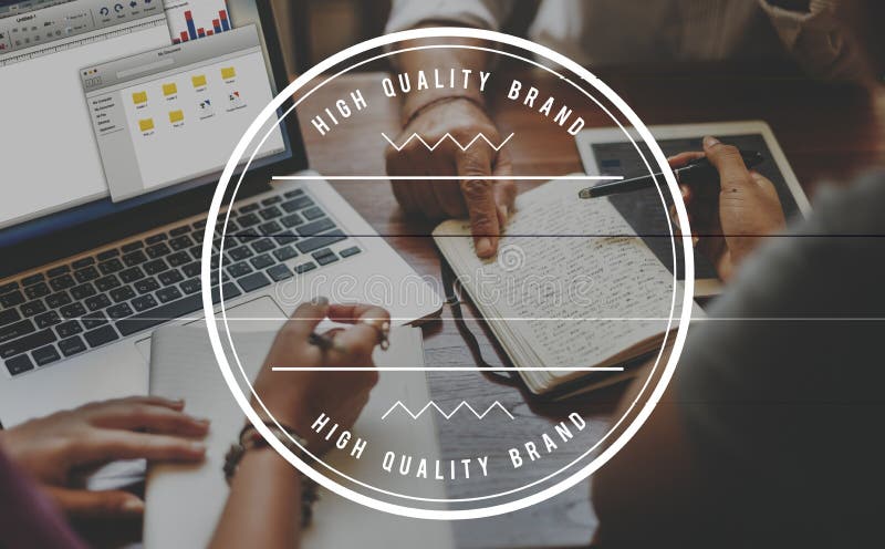 Quality Brand Product Standard Trademark Value Concept Stock Image ...