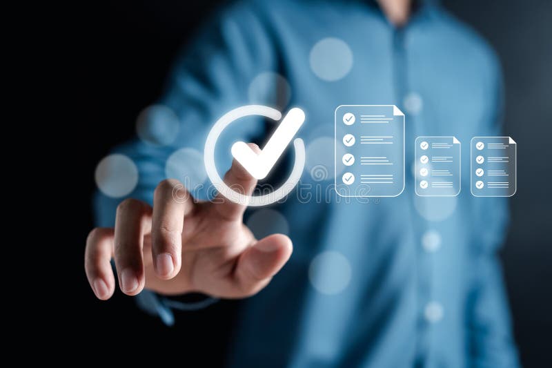 Quality Certificate and Checklist Document Inspecting Target Marketing ...