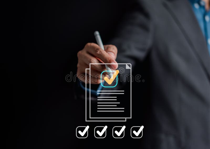 Quality Certificate and Checklist Document Inspecting Target Marketing ...