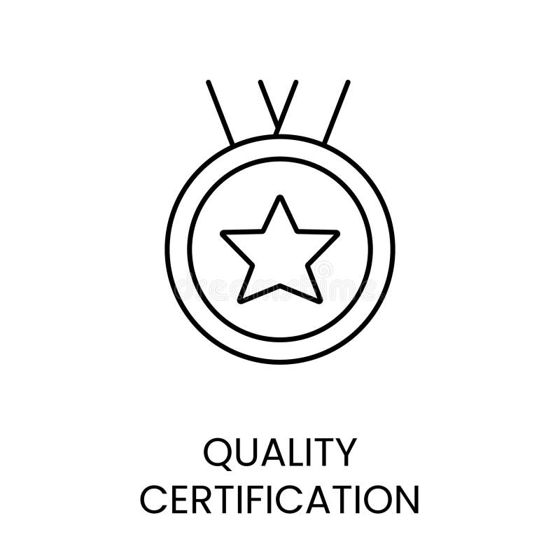 Certification Icon Line Stock Illustrations – 4,945 Certification Icon ...