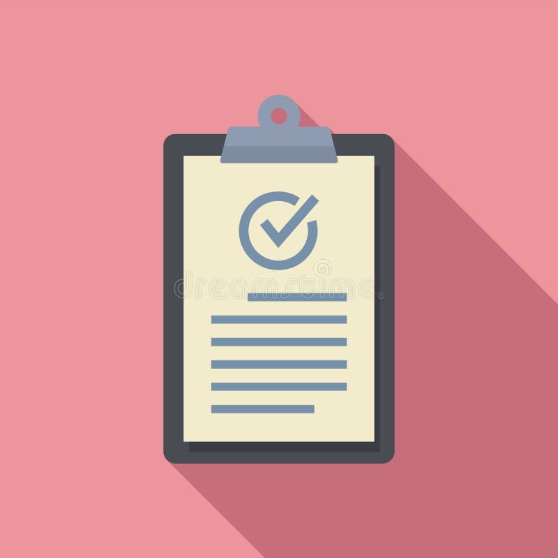 Quality Clipboard Icon Flat Vector. Checklist Check Stock Vector ... Quality Clipboard Icon Flat Vector. Checklist Check Stock Vector ...