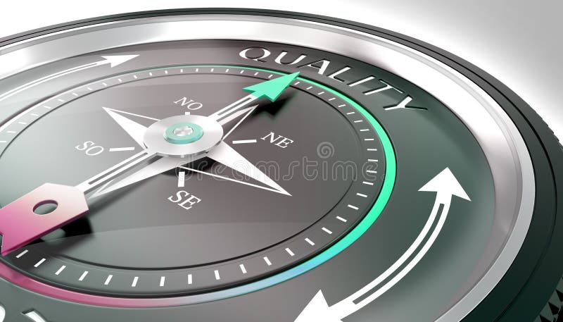 Quality concept stock illustration. Illustration of quality - 148156484