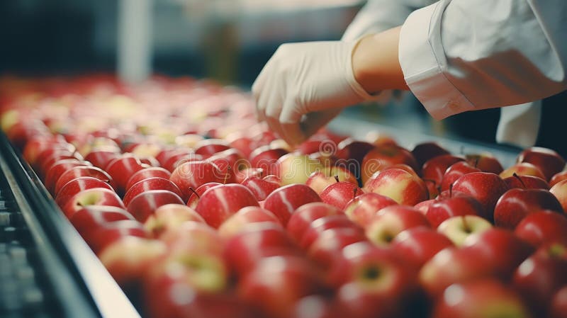 Quality Control of Apples in a Food Testing Lab, Ensuring Safety and ...