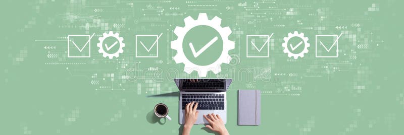 Laptop Approval Stock Illustrations – 952 Laptop Approval Stock ...