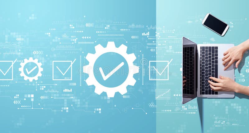 Laptop Approval Stock Illustrations – 952 Laptop Approval Stock ...