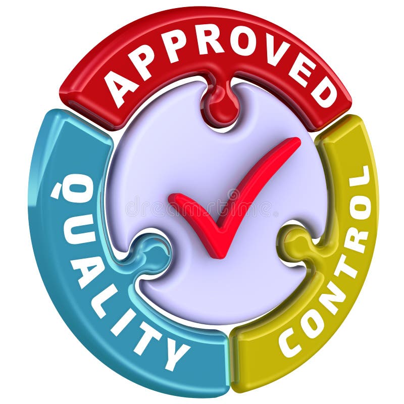 Reliability, Quality, Expertise. the Check Mark in the Form of a Puzzle ...