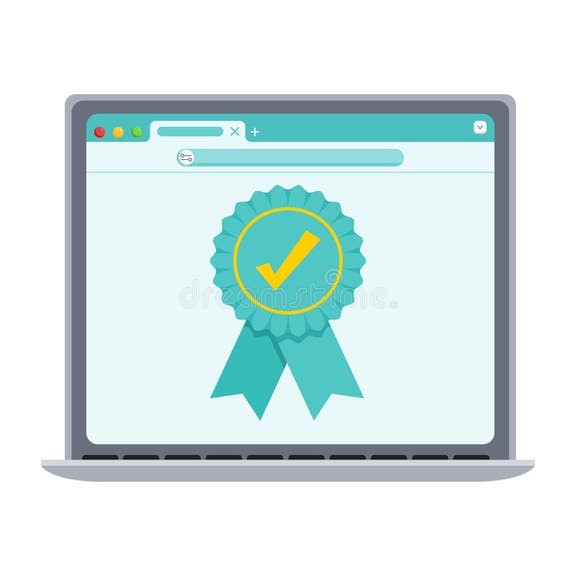 Quality Control Test Achievement Pass Award on Clipboard Illustration ...