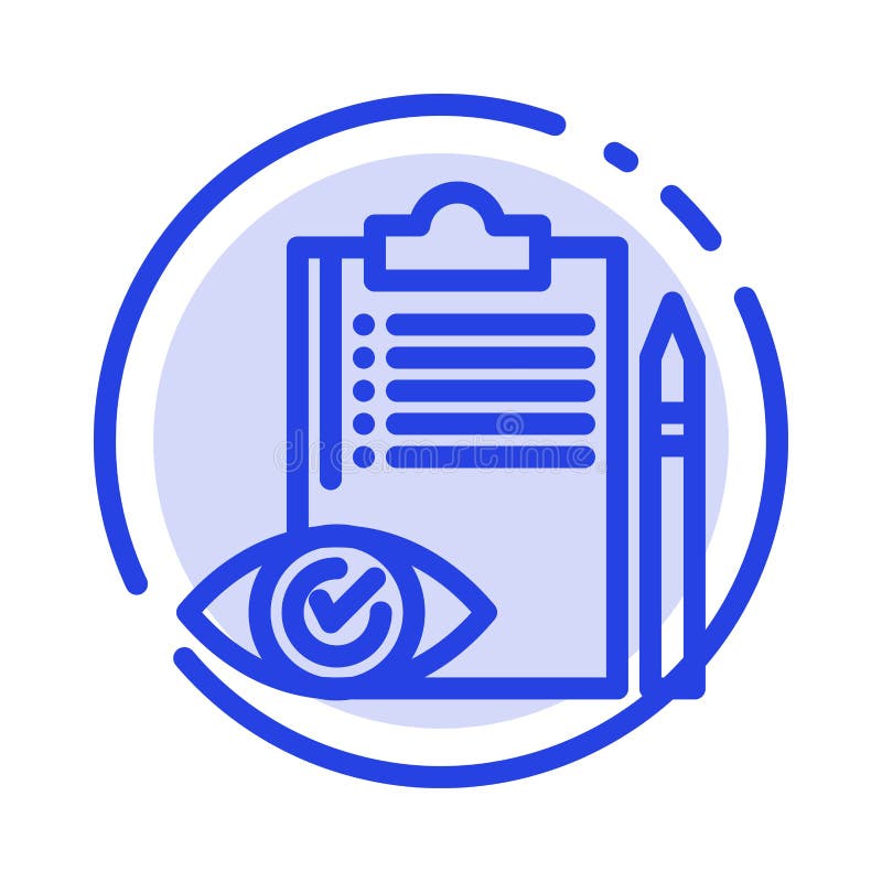 Quality Control, Backlog, Checklist, Control, Plan Blue Dotted Line ...