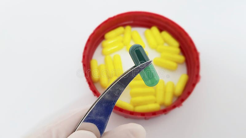 Quality control capsules stock photo. Image of pharmaceutical - 120665614
