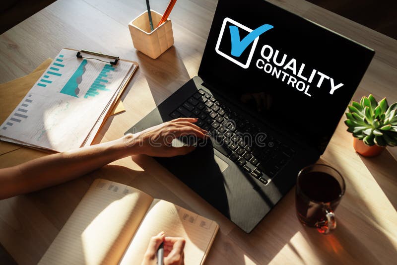 Quality Control Check Box on Device Screen. Standards and Certification ...