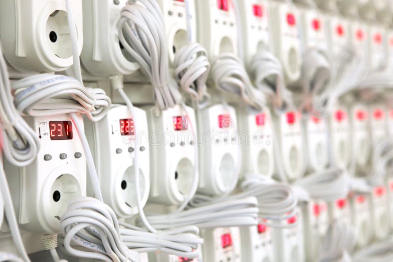 Quality Control of Electronic Devices at the Stand. Manufacture of ...