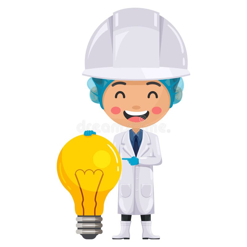 Quality Control Happy Supervisor with a Light Bulb. Food Industry ...