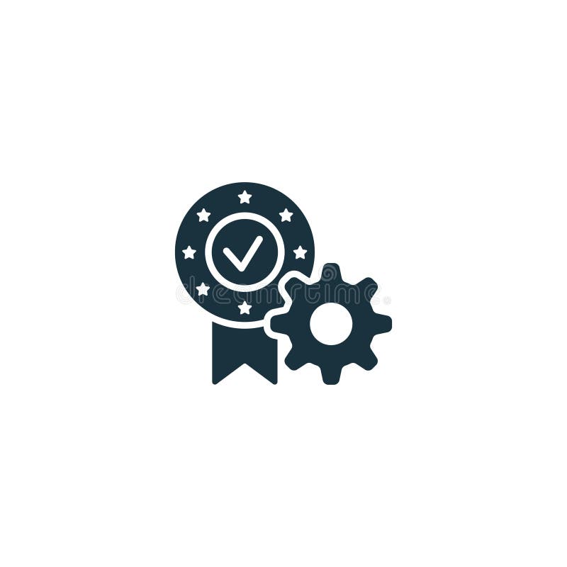 Overseeing Icon Monochrome Simple Sign From Operation Management