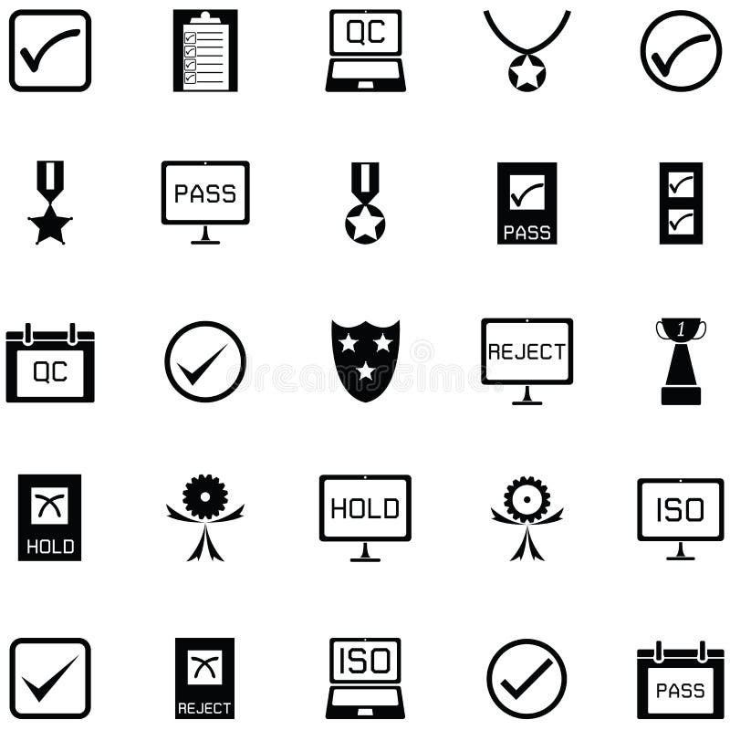 Quality Control Icon Stock Illustrations – 54,025 Quality Control Icon ...