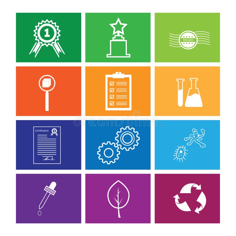 Quality Control Icons Stock Illustrations – 14,417 Quality Control ...