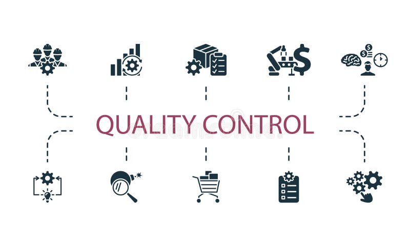 Quality Control Icons Stock Illustrations – 12,797 Quality Control ...
