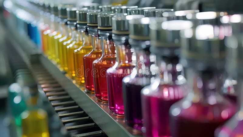 A Quality Control Inspection Station Where Every Batch of Dye and ...