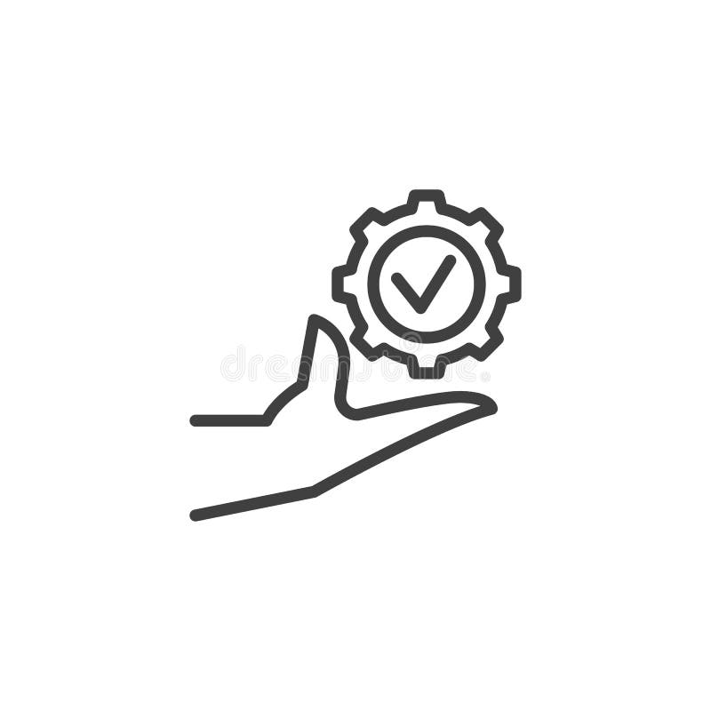Gear Icon Quality Control Stock Illustrations – 1,026 Gear Icon Quality ...