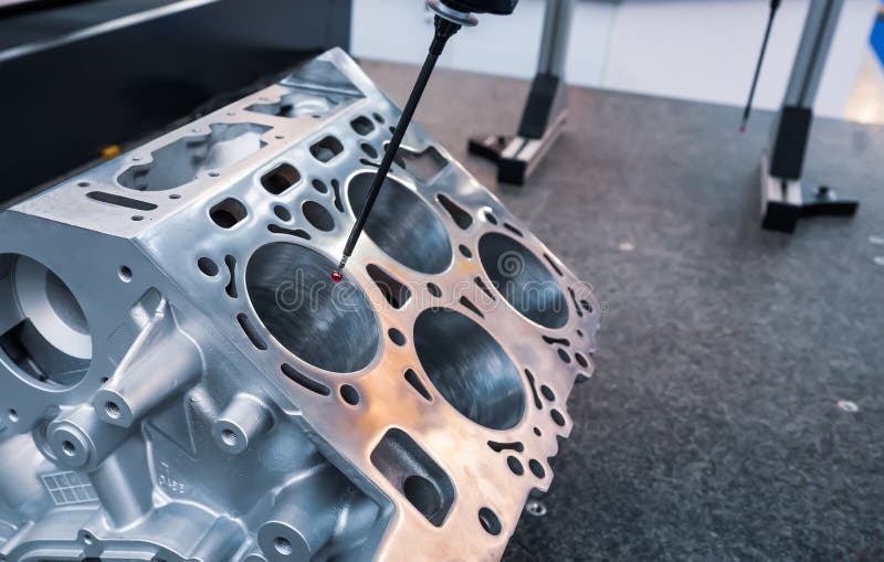 Quality Control Measurement Probe. Metalworking CNC Milling Machine ...