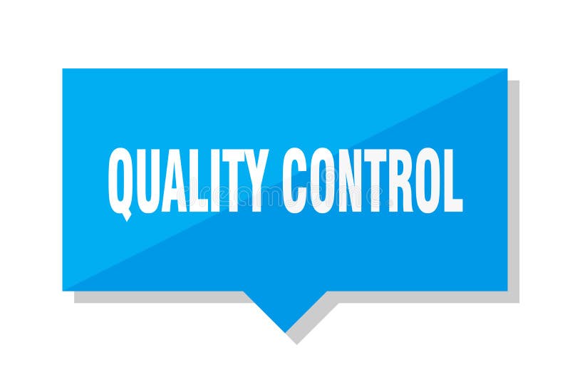 Quality control price tag stock vector. Illustration of sticker - 118939350