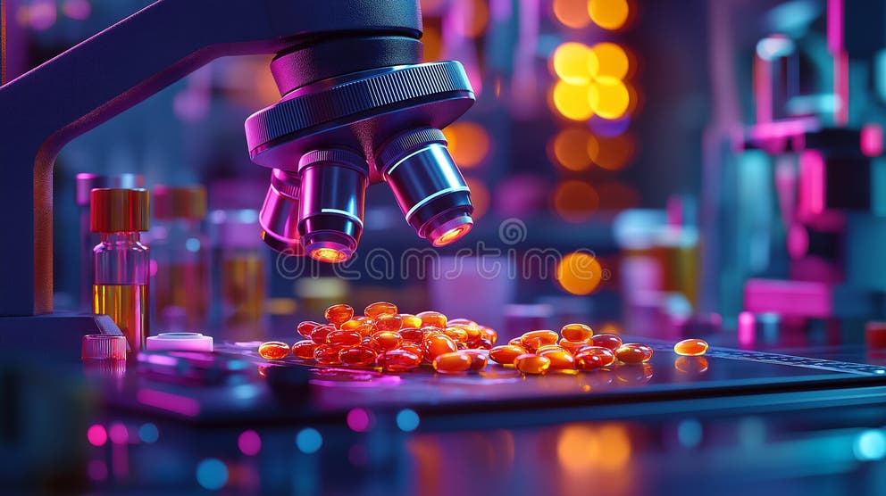 Quality Control Process in a Laboratory Featuring a Microscope and ...