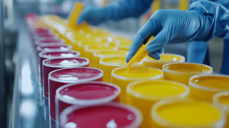 Quality Control Process in a Manufacturing Facility for Colored ...