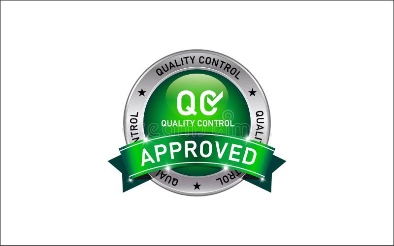 Quality Control Sign Graphic Vector Illustration Design Template Stock ...