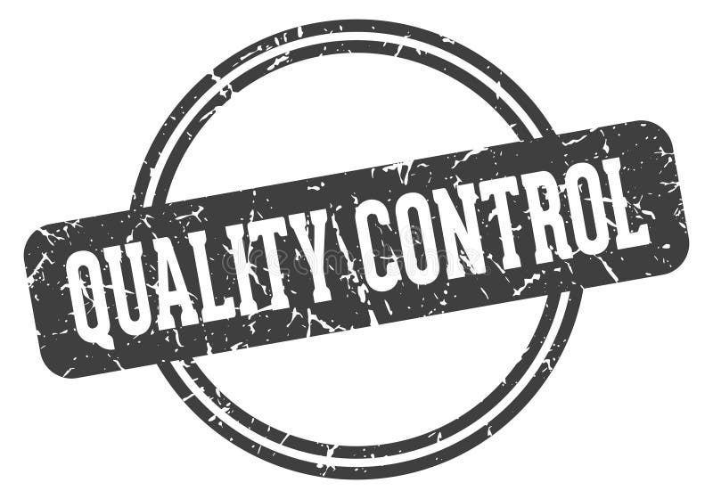 Quality control stamp stock vector. Illustration of background - 122418593