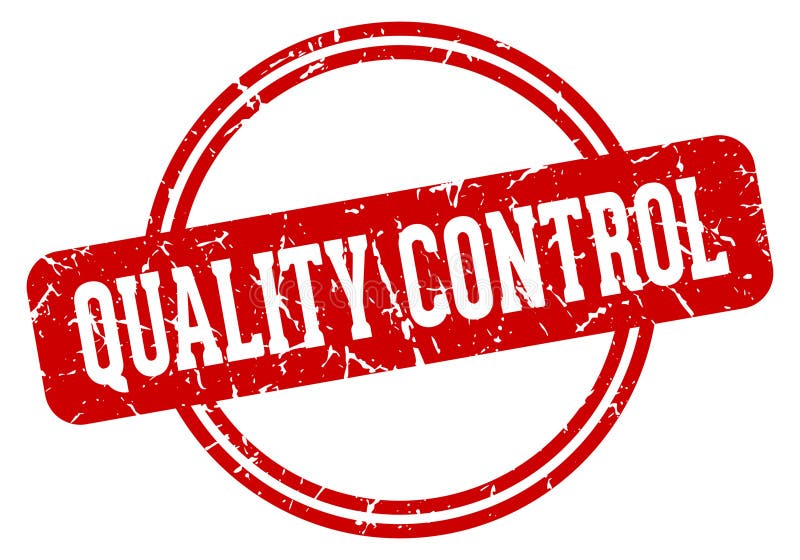 Quality control stamp stock vector. Illustration of background - 122418593