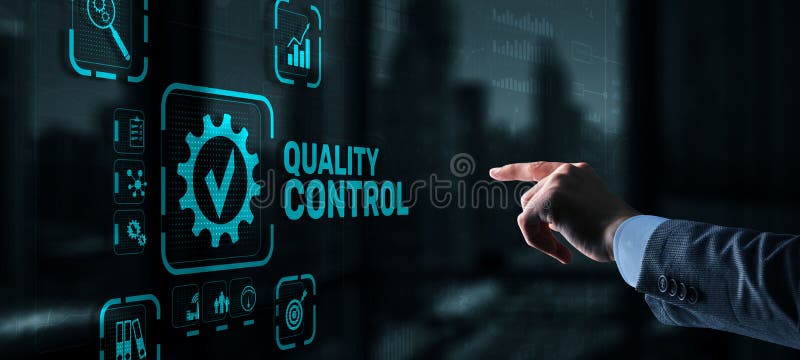 Quality Control Standards Business Technology Concept Stock Image ...