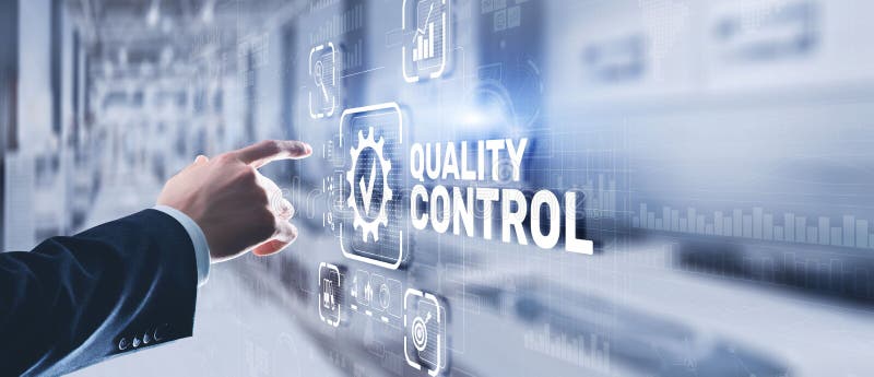 Quality Control Standards Business Technology Concept Stock Photo ...