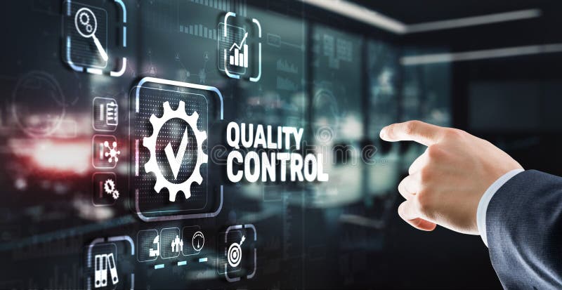 Quality Control Standards Business Technology Concept Stock Image ...