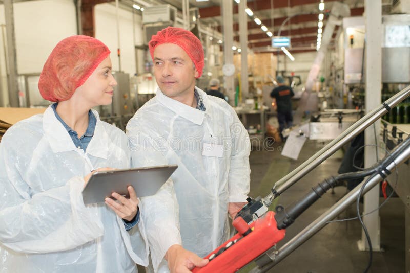 Supervisor Checking Cleaning Checklist Team Tasks Stock Image - Image ...