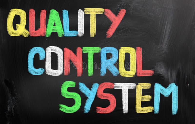 Quality Control System Concept Stock Photo - Image of business, concept ...